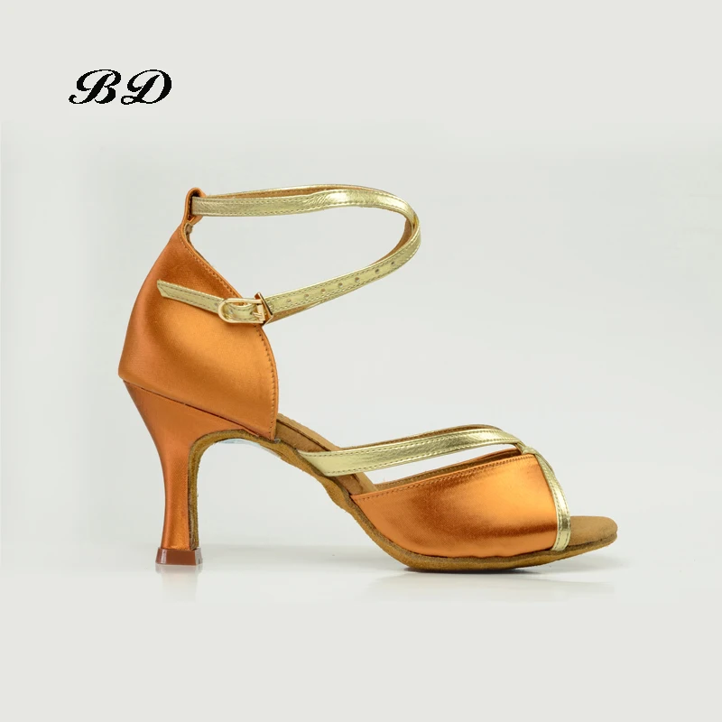 BD Dance shoes 2318 Breathable friendship Latin Imported satin WOMEN ...