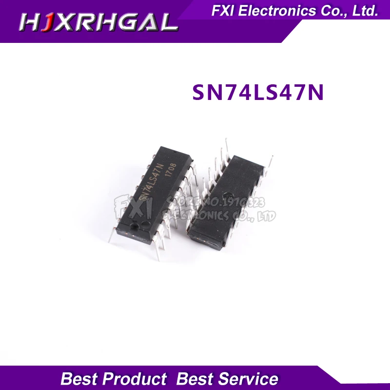 50PCS SN74LS47N SN74LS47 DIP16 DIP 74LS47| | - AliExpress