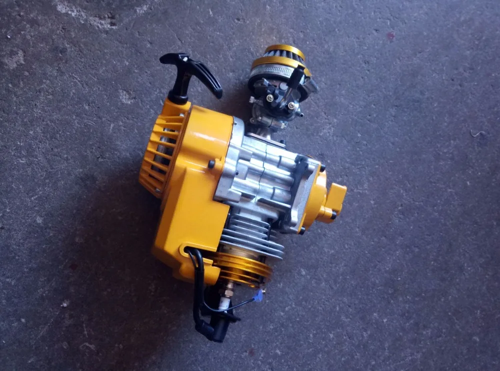 GOOD Motorbike Pocket Bike 2 Stroke Pull Start 49cc50cc Engine For Mini ...
