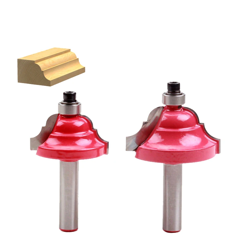1pc-High-Quality-Double-Roman-Ogee-Edging-Router-Bit-Large-8mm-shank ...