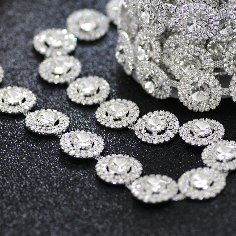 Round-crystal-rhinestone-Cup-chain-big-size-rhinestine-trim-sew-on ...