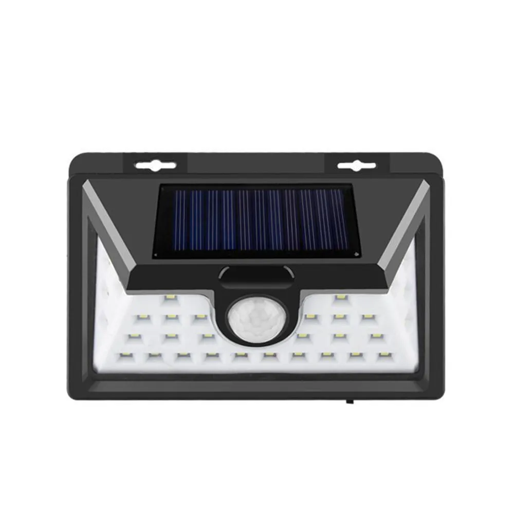32 LED Solar Light Human Infrared PIR Motion Sensor Wall Lamp Security ...
