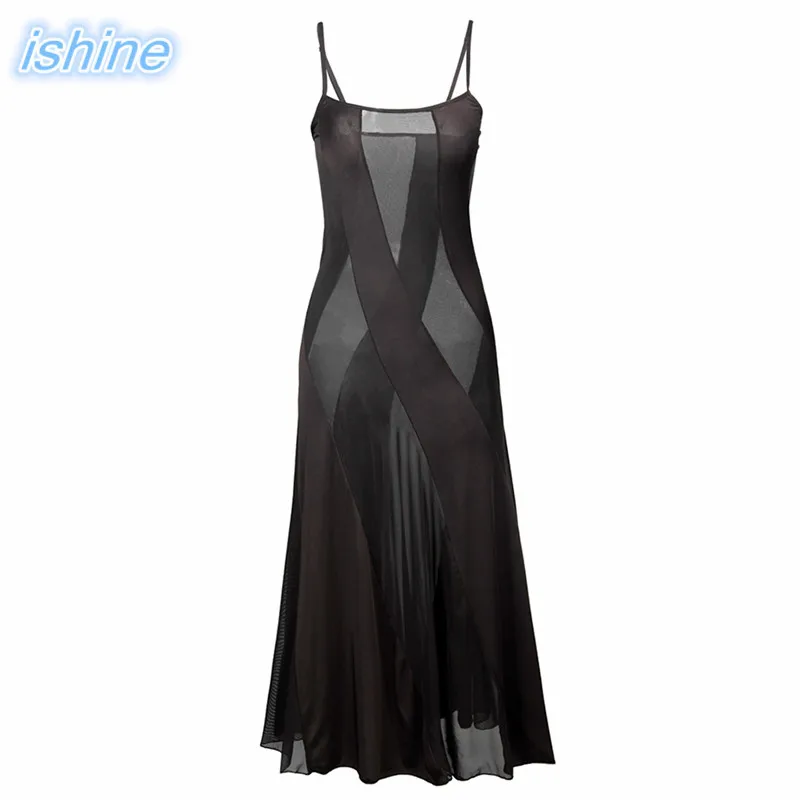 Aliexpress.com : Buy 2018 New Mesh Nightgown Women Sleepwear Ladies ...