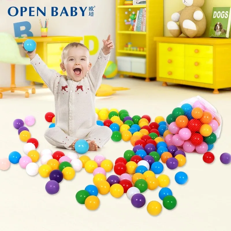 2016 colorful balls baby Marine plastic small ball non toxic kids soft ...