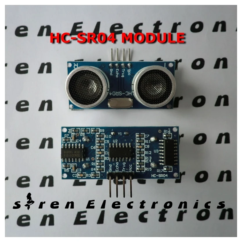 Módulo ranger ultrasónico HC SR04, alcance de 4 metros, componente electrónico de robot HC SR04 ...