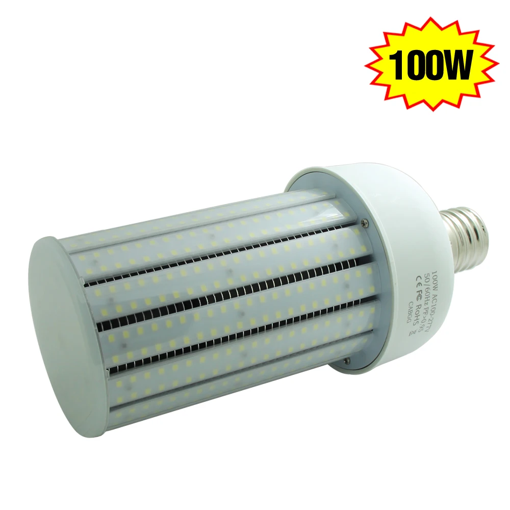 Ip64 Waterproof Led Corn Bulb Retrofit E40 E39 Base 100w Led Canopy ...