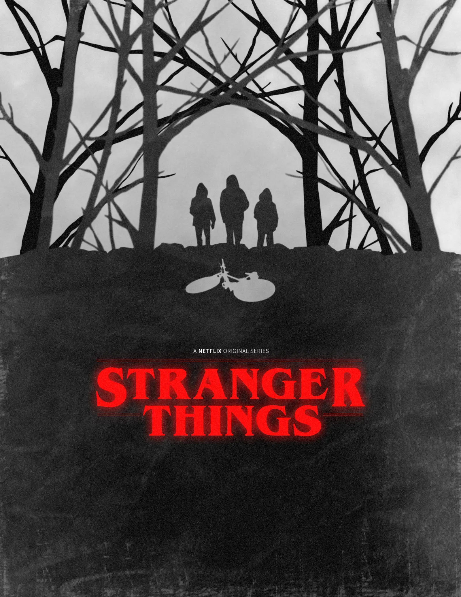 Stranger Things Propaganda Sci-fi Terror Poster Classic Retro Vintage ...