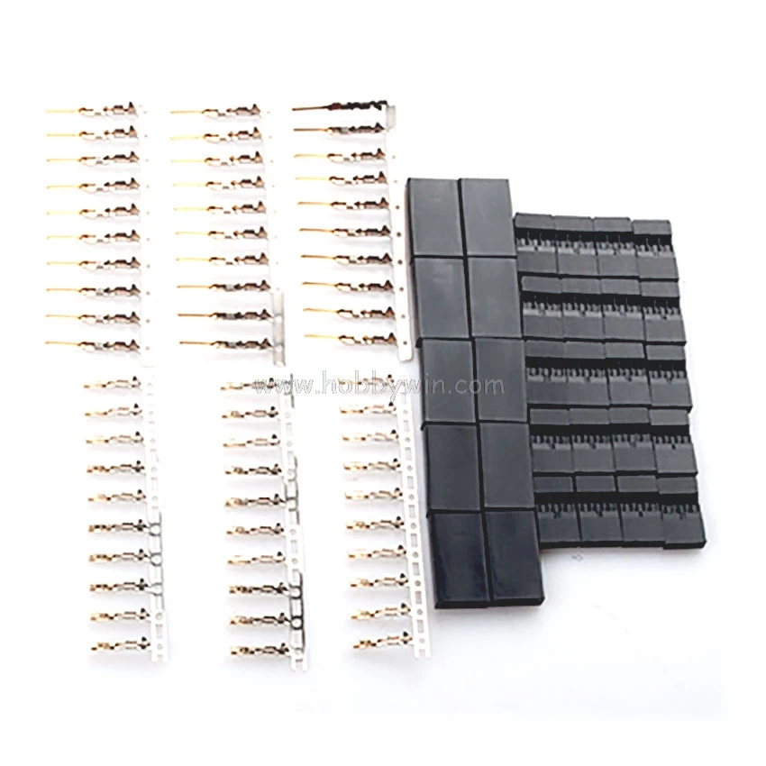 10 Pairs Jr Hitec Servo Connector Plugs Male & Female Rc Model Parts ...