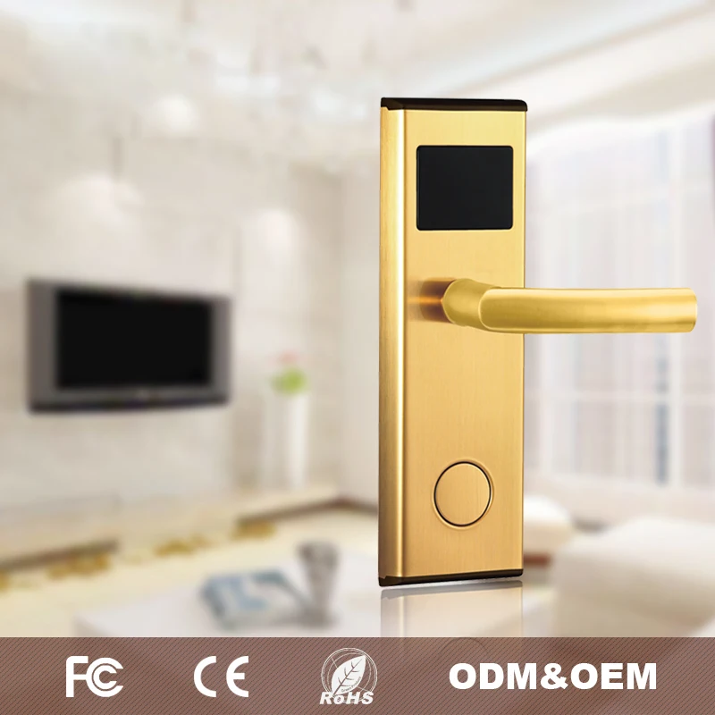 Intelligent Safe Keyless Electronic Digital Door Lock For Smart Hotel ...
