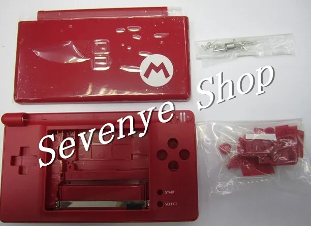 Full Red Color Housing Cover Case Limitted Version Shell For Nintendo ...