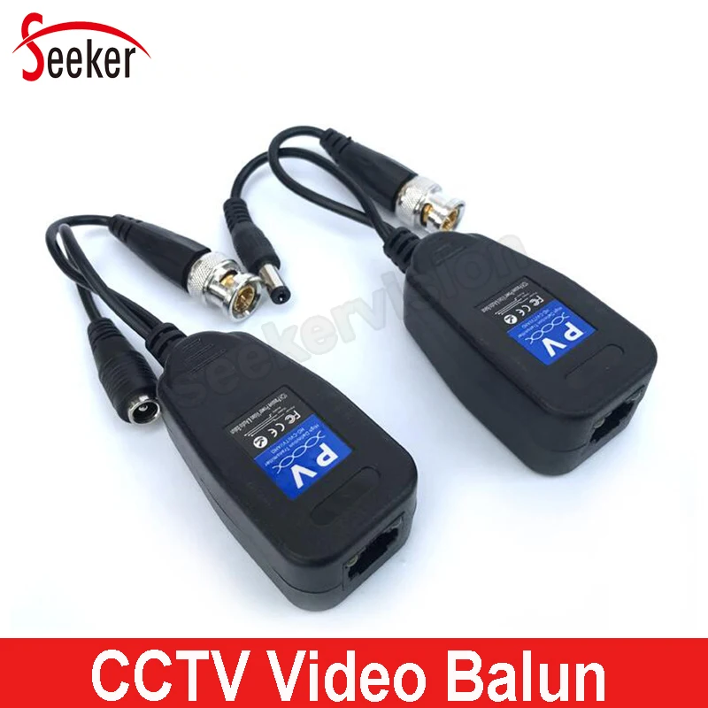 5-pairs-lot-CCTV-Security-Twisted-Video-Balun-Coaxial-Passive-Adapter ...