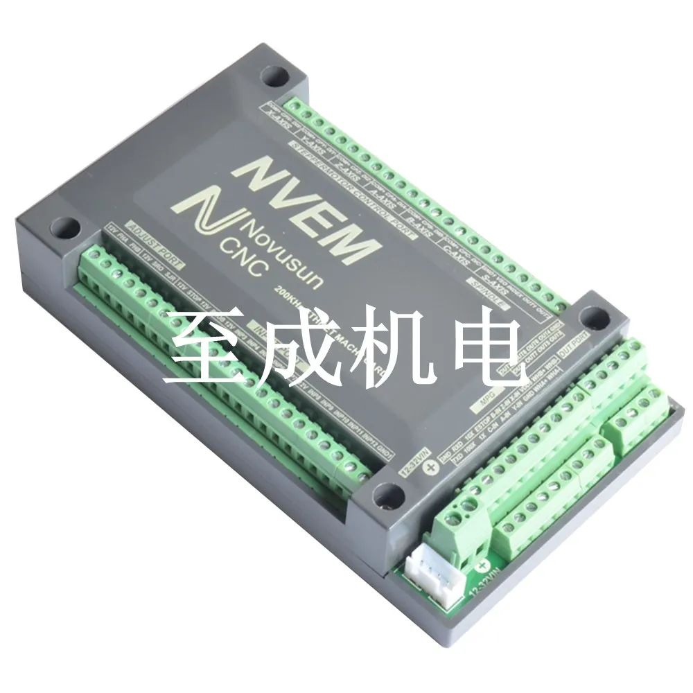 CNC Controller 6 Axis USB Mach3 Ethernet Interface Motion Control Card Breakout Interface Board ...