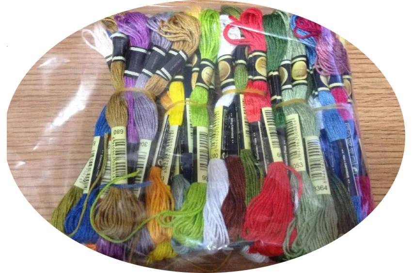 무료 배송 200 Skein Thread 유사 DMC 자수 CXC Thread Floss 모든 스레드 코드 선택 색상 선택 ...