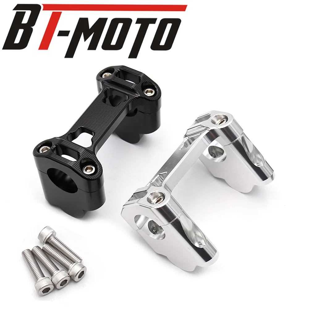 Motorcycle Heightening Handle Bar Clamp Raised Extend Handlebar Mount