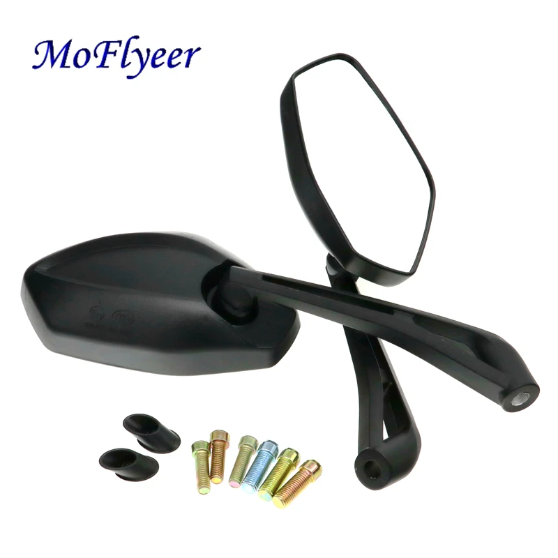 Moflyeer Universal Motorcycle Rearview Mirror Motorbike Rear View
