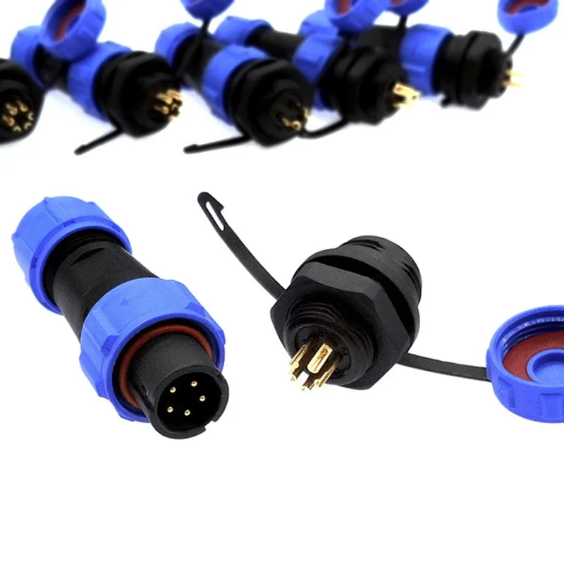 SP1310 SP1312 waterproof connector SP13 2pin 3pin 4pin 5pin 6pin 7pin ...