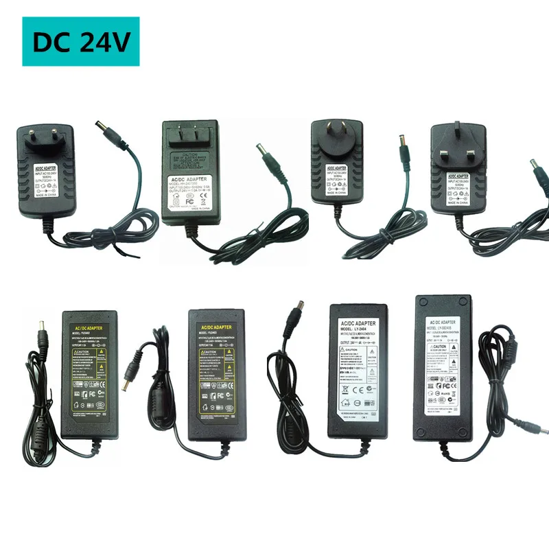 Dc24v Adapter Ac100-240v To Dc 24v Lighting Transformers Out Put Dc24v ...