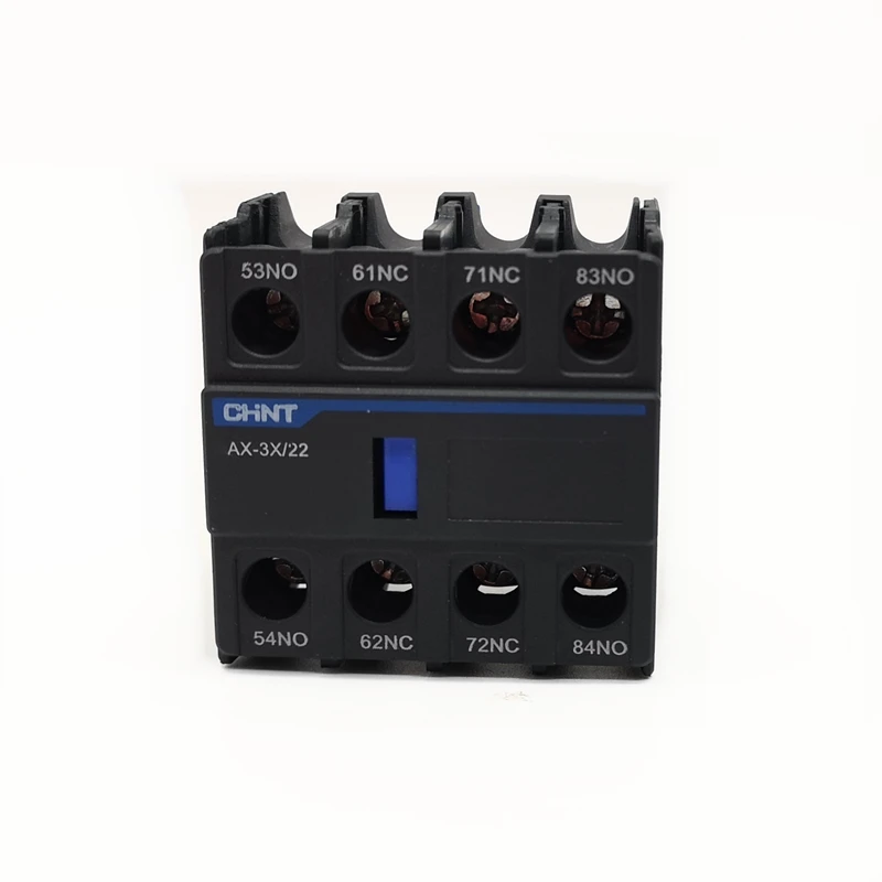 New-CHINT-Auxiliary-Contact-Block-AX-3X-22-2NO-2NC-for-CHINT-NXC-series ...