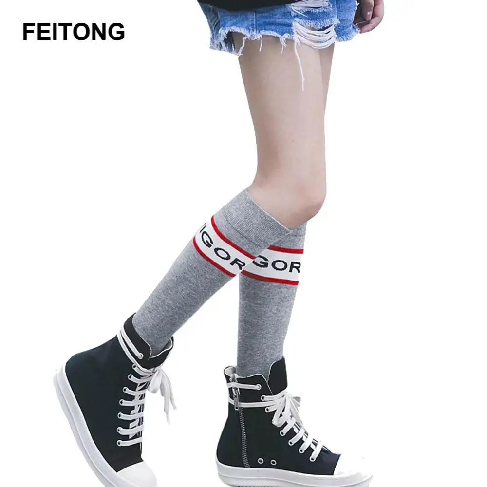 Feitong Brand Stocking 4 Colors Autumn Compression Letter Print Dress ...