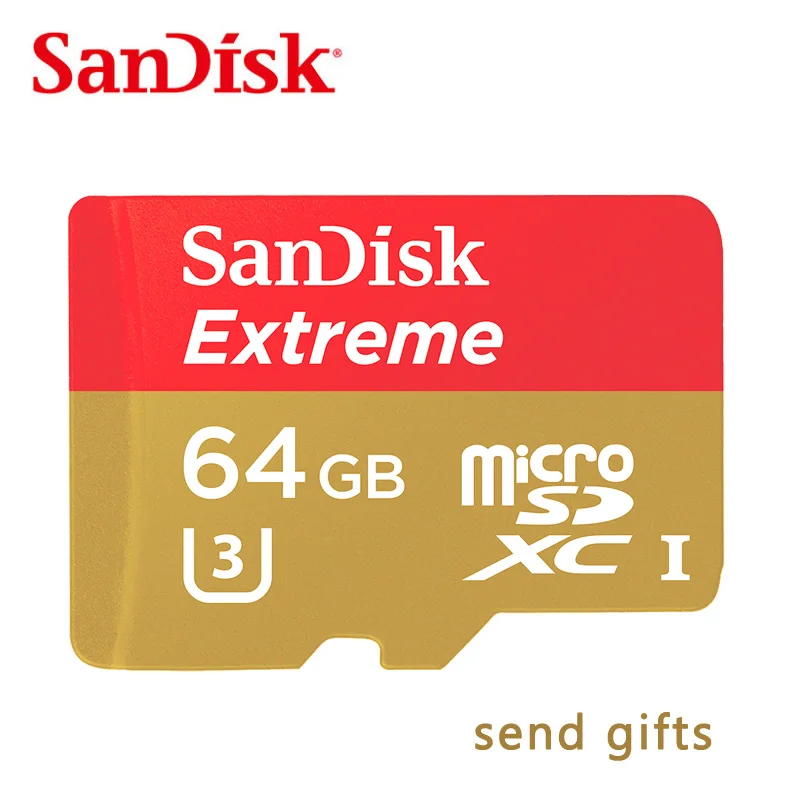 Discount !! Micro sd card 64GB SanDisk Memory Card Extreme microSD UHS ...