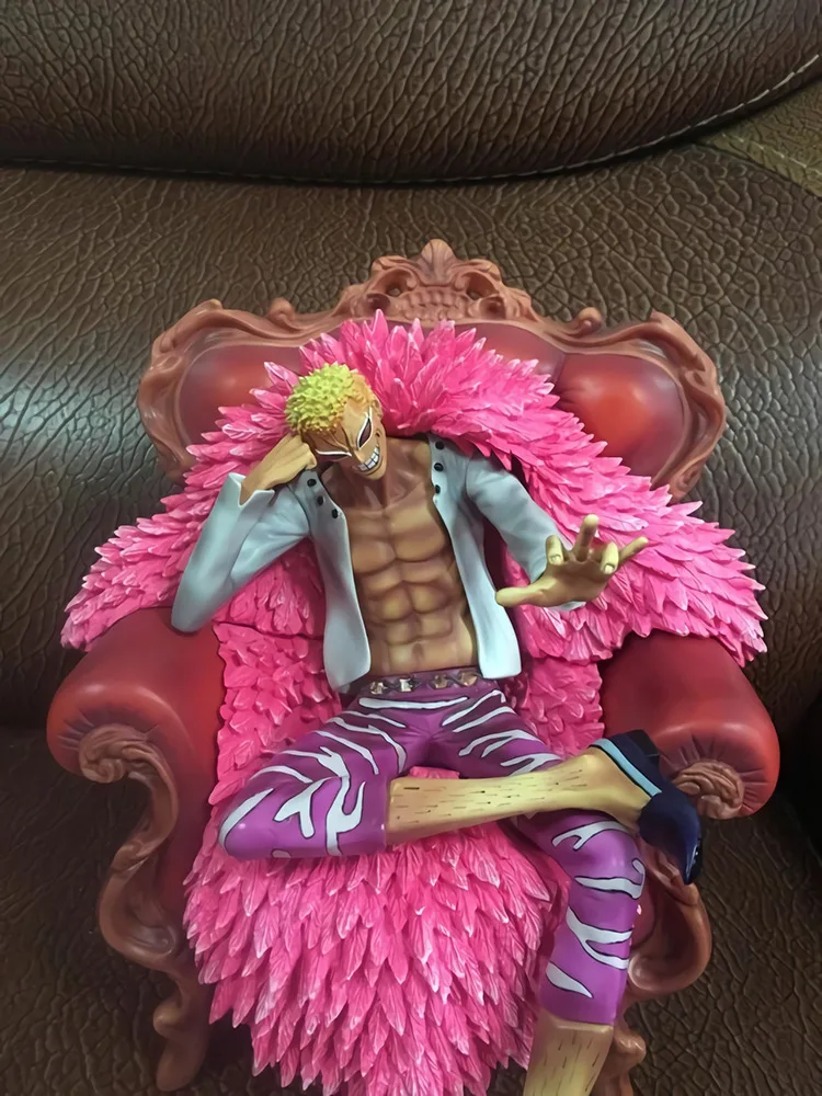 One Piece Donquixote Doflamingo sitting figure | One piece Merchandise ...
