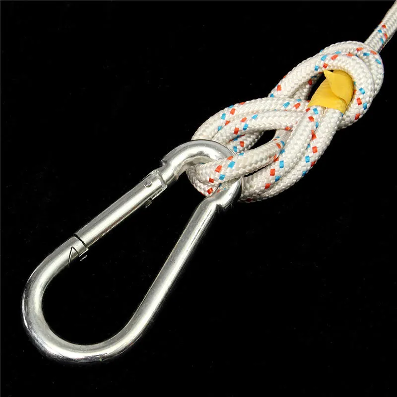 מוצר - 10M High Strength Professional Steel Wire Safety Rope 8mm ...