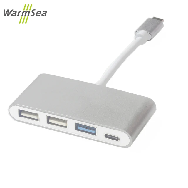 Usb C Hub Thunderbolt 3 Dock Type C Dongle To 3 Usb 3 0 With Usb C Type