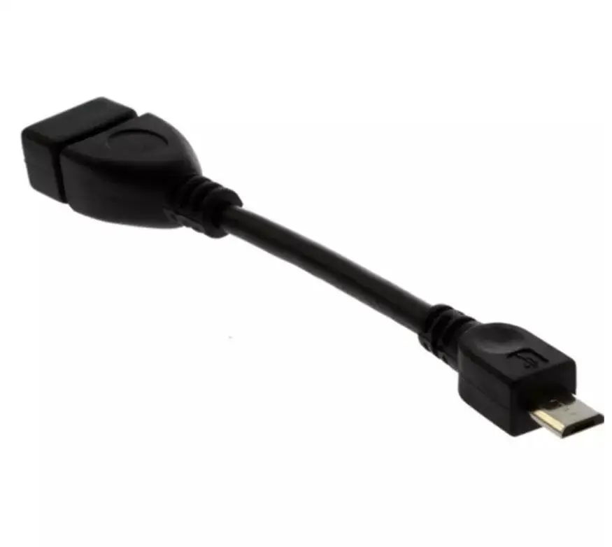 Adaptador usb a fêmea para micro usb 5 pinos, adaptador macho anfitrião ...
