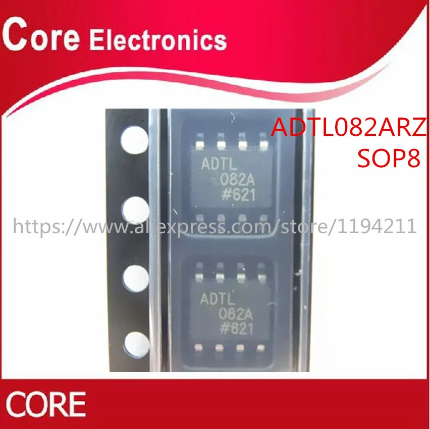 100 unids/lote ADTL082ARZ ADTL082AR ADTL082A ADTL082 SOP8 SOP8|Circuitos integrados| - AliExpress
