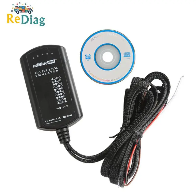 2022 AdBlue Emulator System Box 9 IN 1 forMAN/forMB/forIVECOD/for VOLVO ...