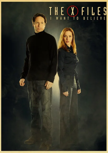 Movie Poster The X Files Posters Wall Stickers Vintage Poster Prints ...