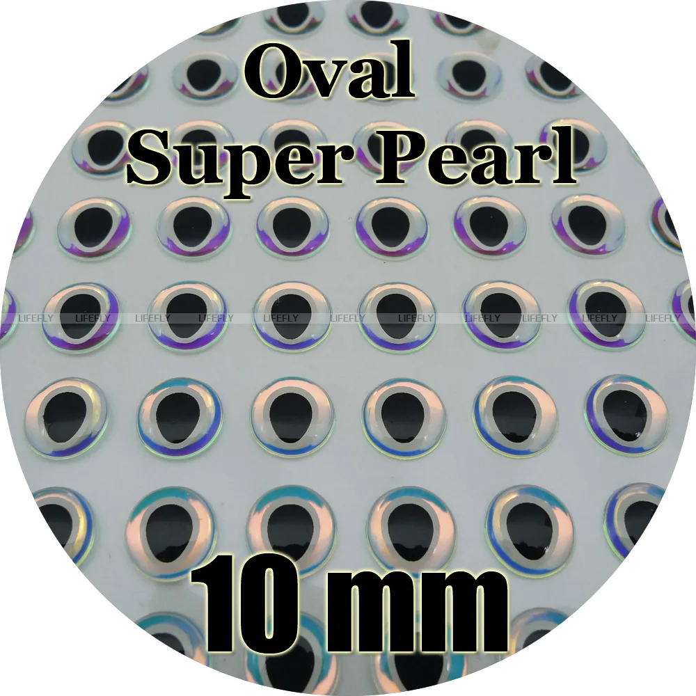 10mm 3D Super Pearl (Oval Pupil White Circle) / Wholesale 250 Soft ...