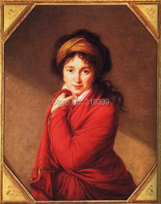 portrait of countess golovine by Louise Elisabeth Vigee Le Brun ...
