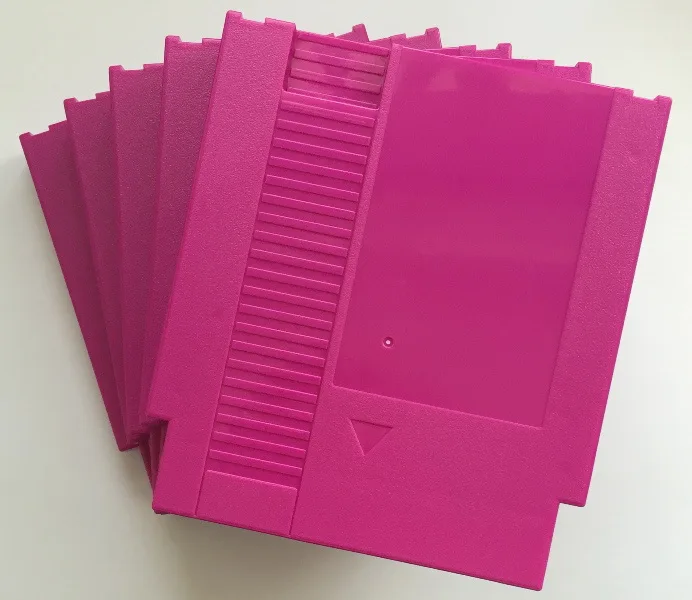 Sakura Pink Color 72 Pins Game Cartridge Replacement Plastic Shell For ...