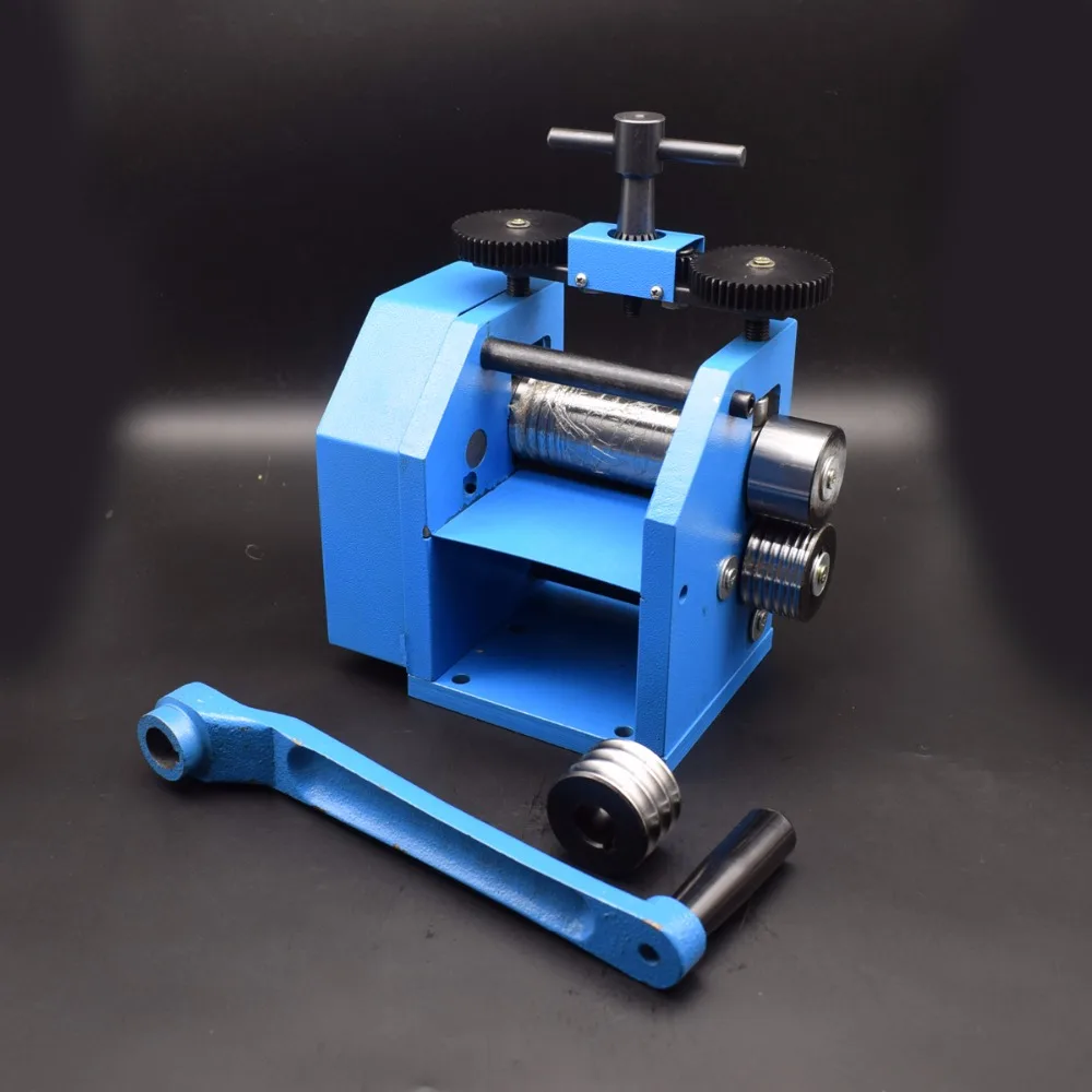 Manual Combination Jewelry Rolling Mill European Style Metal Wire Flat Jewelry Press Tabletting