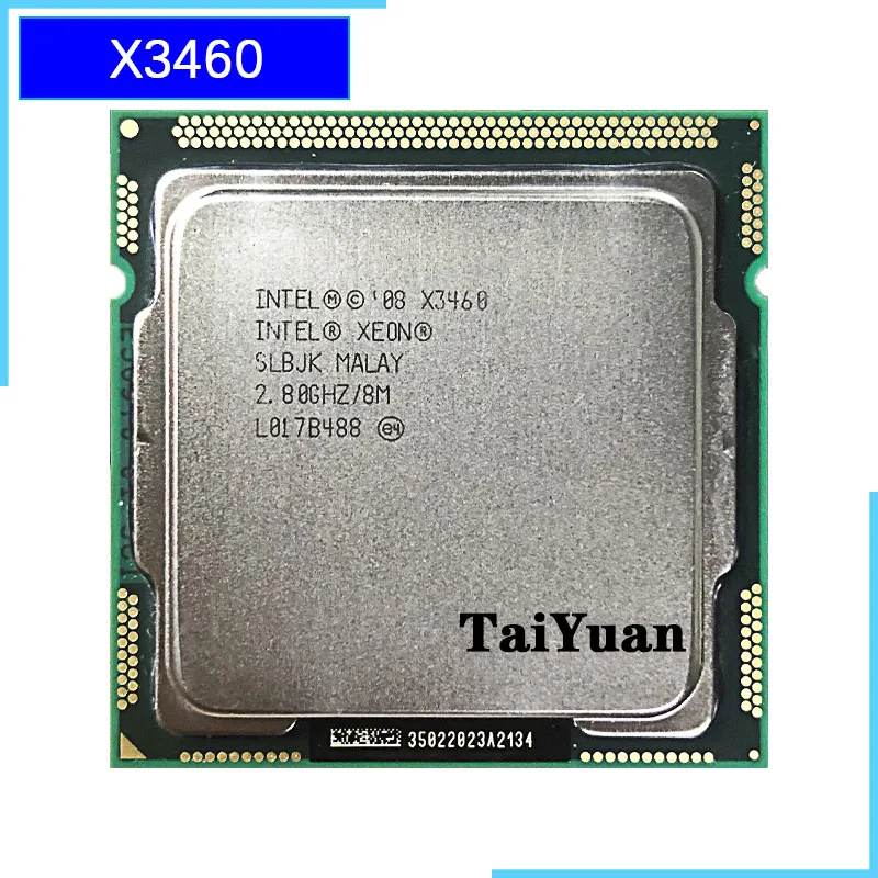 Procesador Intel Xeon X3460 de 2,8 GHz, Quad Core, ocho hilos, 95W, 8M ...
