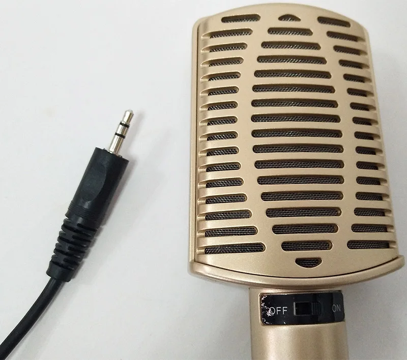 Профессиональный конденсаторный звук Подкаст Студийный микрофон для ПК ...