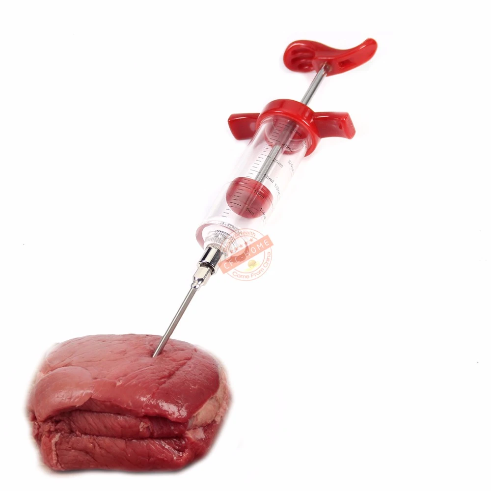 Professional Meat Marinade Injector Flavor Syringe For Poultry Turkey ...