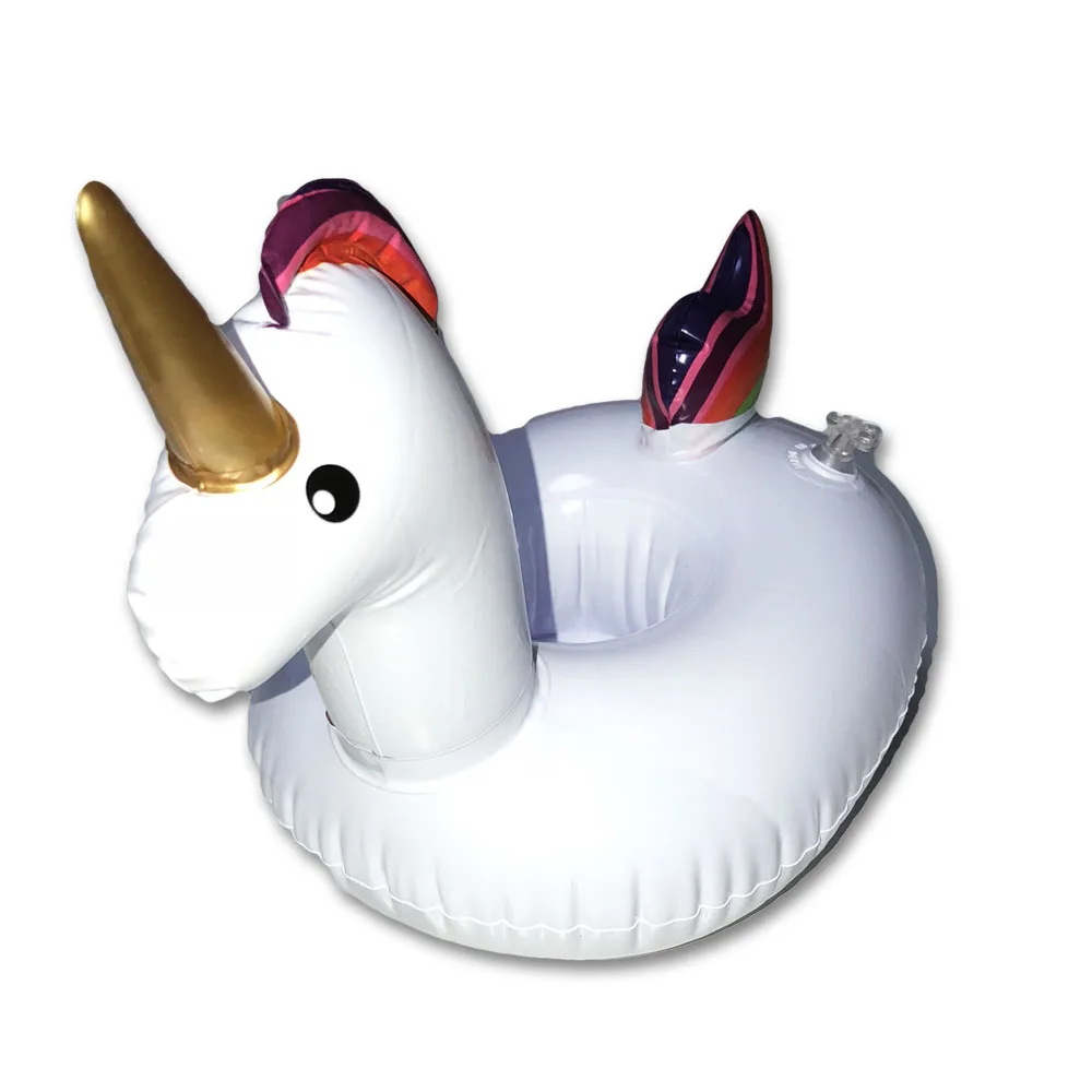 Bouée - brassard,Flotteur porte-gobelet gonflable pour enfants,licorne ...