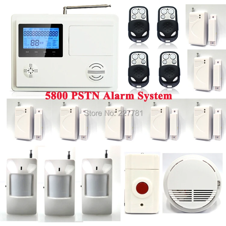 P17 5800 Wireless PSTN Telephone Landline Auto dial Alert Home House ...