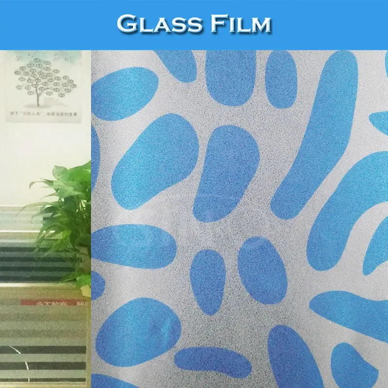 S049 PET Transparente Ventana Pegatinas De Vidrio de Impresión de Color ...