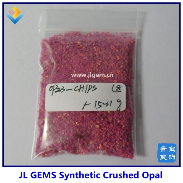 1.5mm 160 메쉬 op23 핑크 컬러 합성 오팔 부스러기/분쇄 오팔/오팔 네일 아트용 크랩, 공장 가격 (20 ...