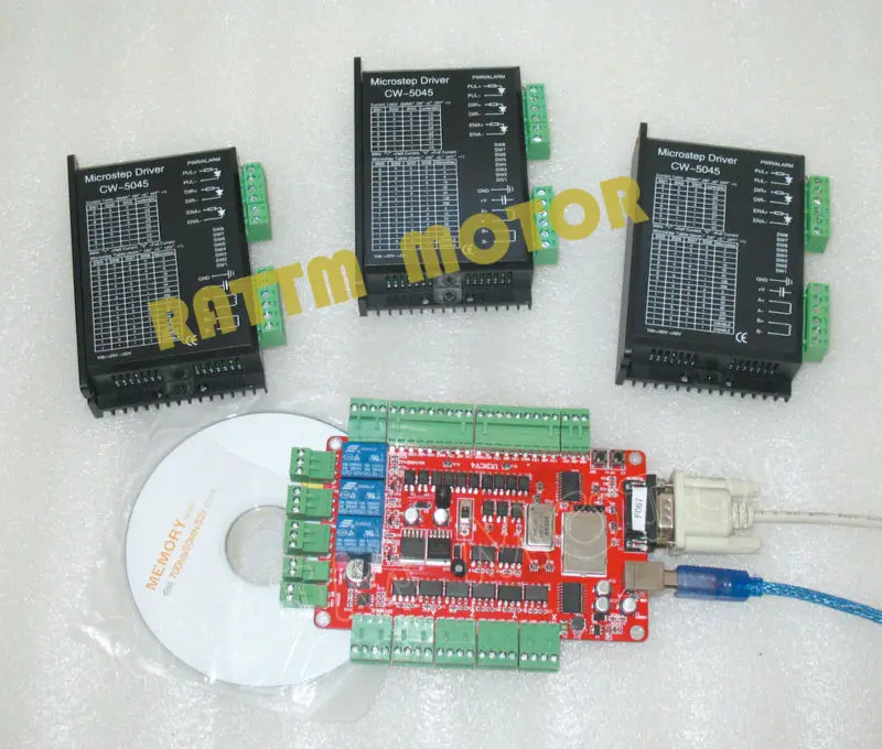 3 Axis Stepper Stepping motor driver 20 50V/4.5A/ 256 micsteps ...