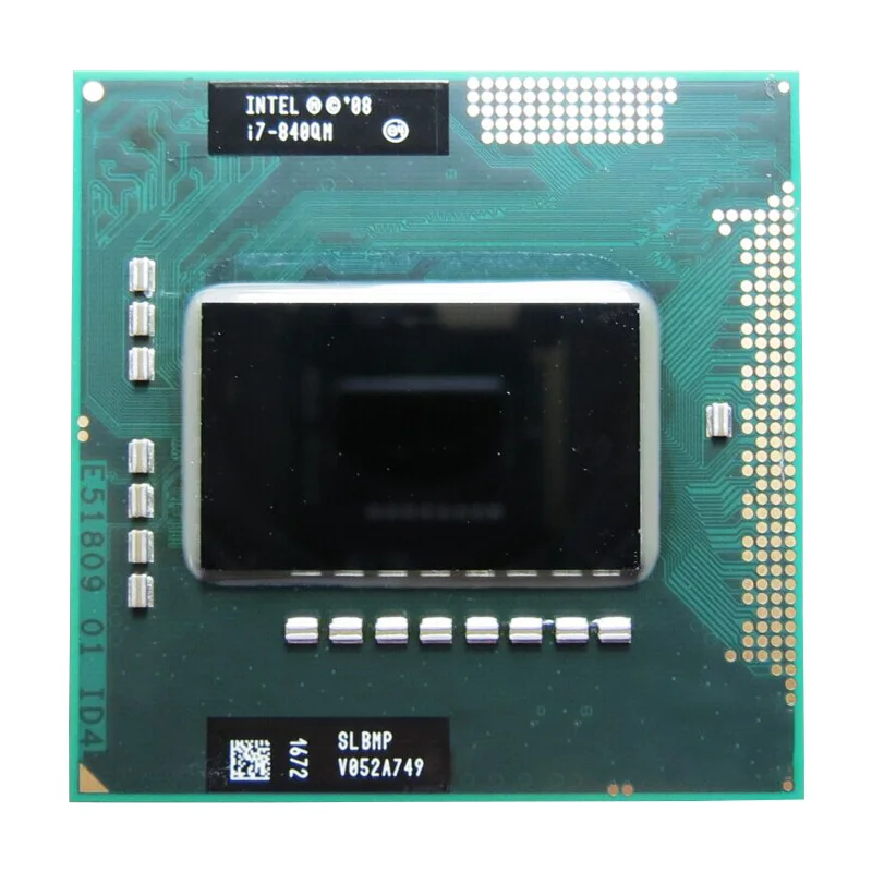 Intel i7 840QM Mobile ordinateur portable cpu PGA988 Quad core Huit ...