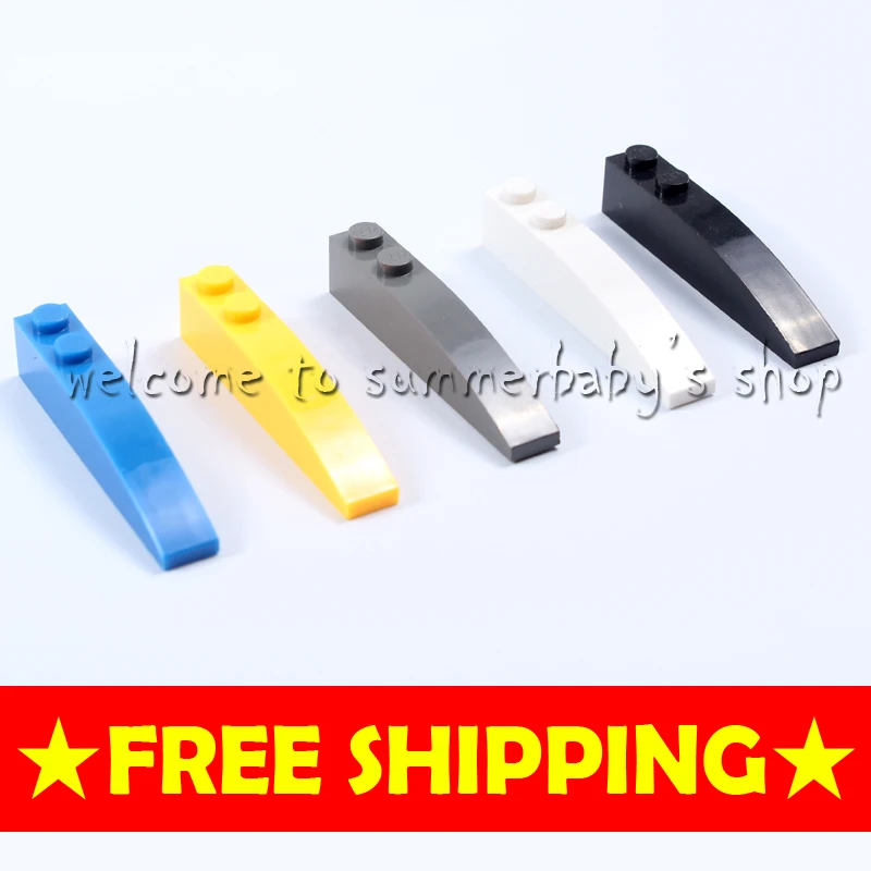 Toy brick 6*1 with curved top 52P DIY kid diamond Building blocks ...