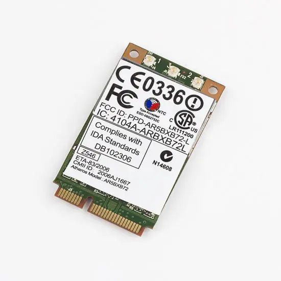 Tarjeta inalámbrica Atheros AR5BXB72 ar5008 42t0825 AR5BXB72 ABGN, Wifi ...