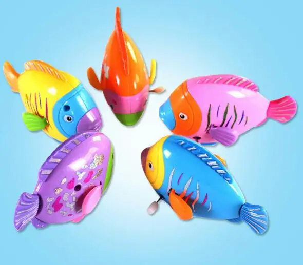 Fish-Wind-Up-Toys-Clockwork-Toy-Baby-Kid-Running-Spring-Water-Toy ...