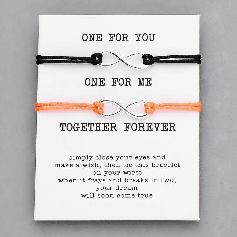 Eternity Bracelets for Couples - Couple-Bracelet-Shop.com