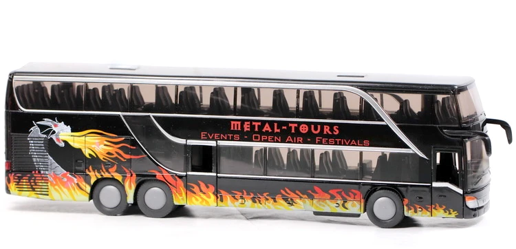 Siku 3732 setra autobús de dos pisos 1:55 modelo de aleación de coches ...