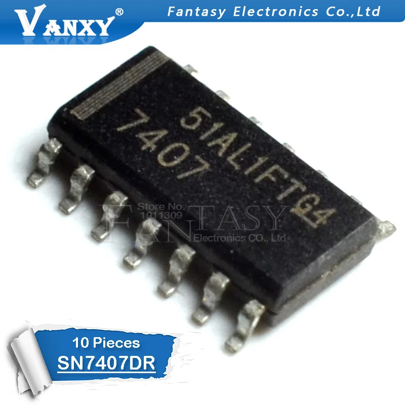 10PCS SN7407DR SOP14 SN74067 SOP 7407 SMD SOP 14 new and original IC-in ...